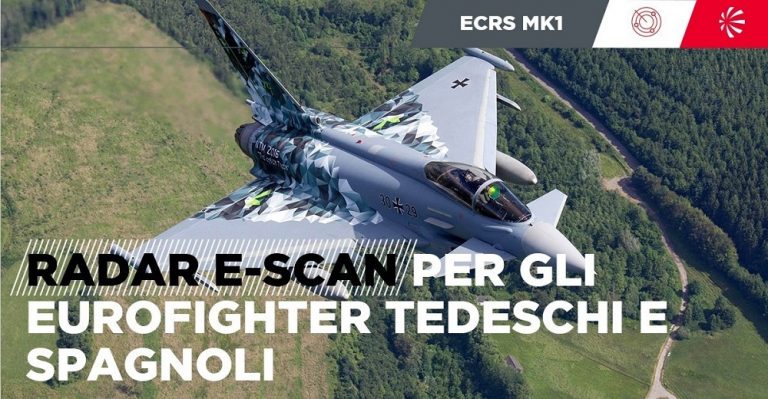 Leonardo desempeñará un papel fundamental en el radar E-scan para los Typhoons alemanes y ...