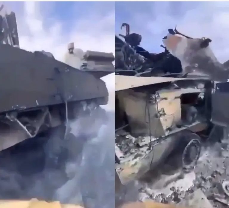 Fuerzas rusas destruyen el primer mortero autopropulsado M120 Rak de ...