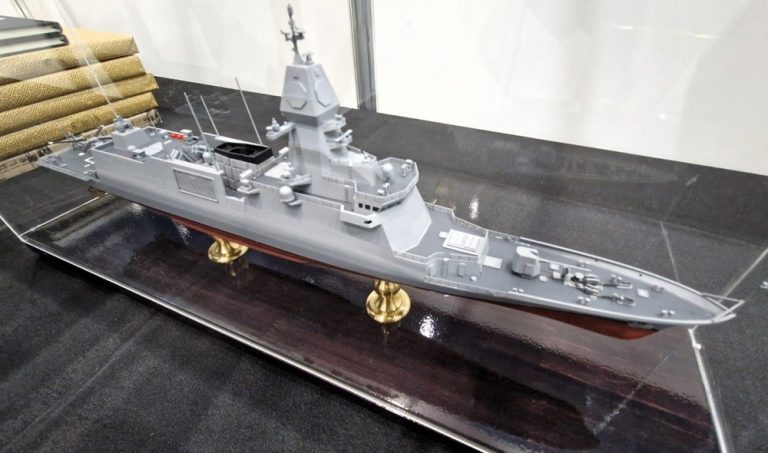 HHI de Corea del Sur presenta su fragata FFX Batch 3 en el IODS 2024 de ...